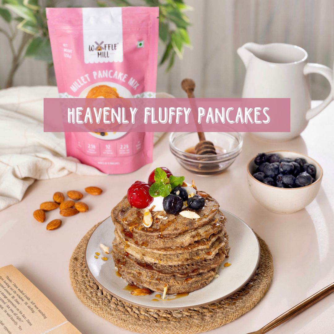 Millet Pancake Mix - Pack of 2 – Waffle Mill