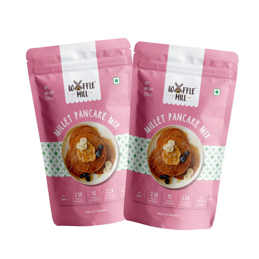 Millet Pancake Mix - Pack of 2 – Waffle Mill