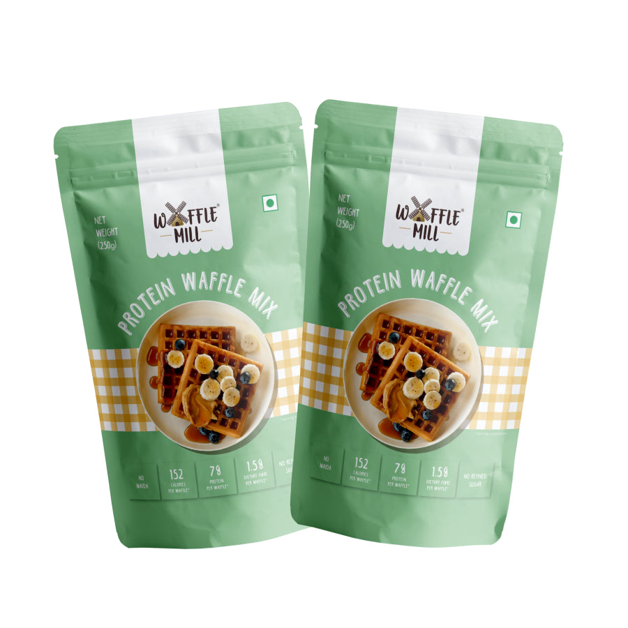 Protein Waffle Mix - Pack of 2 – Waffle Mill