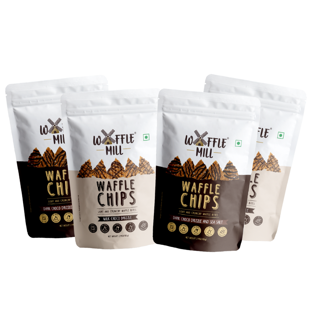 Waffle Chips - Best Seller Combo - 4 Packets – Waffle Mill