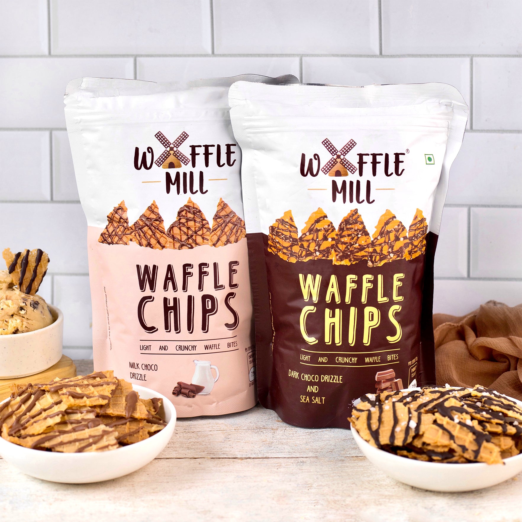 Waffle Chips - Best Seller Combo - 4 Packets – Waffle Mill